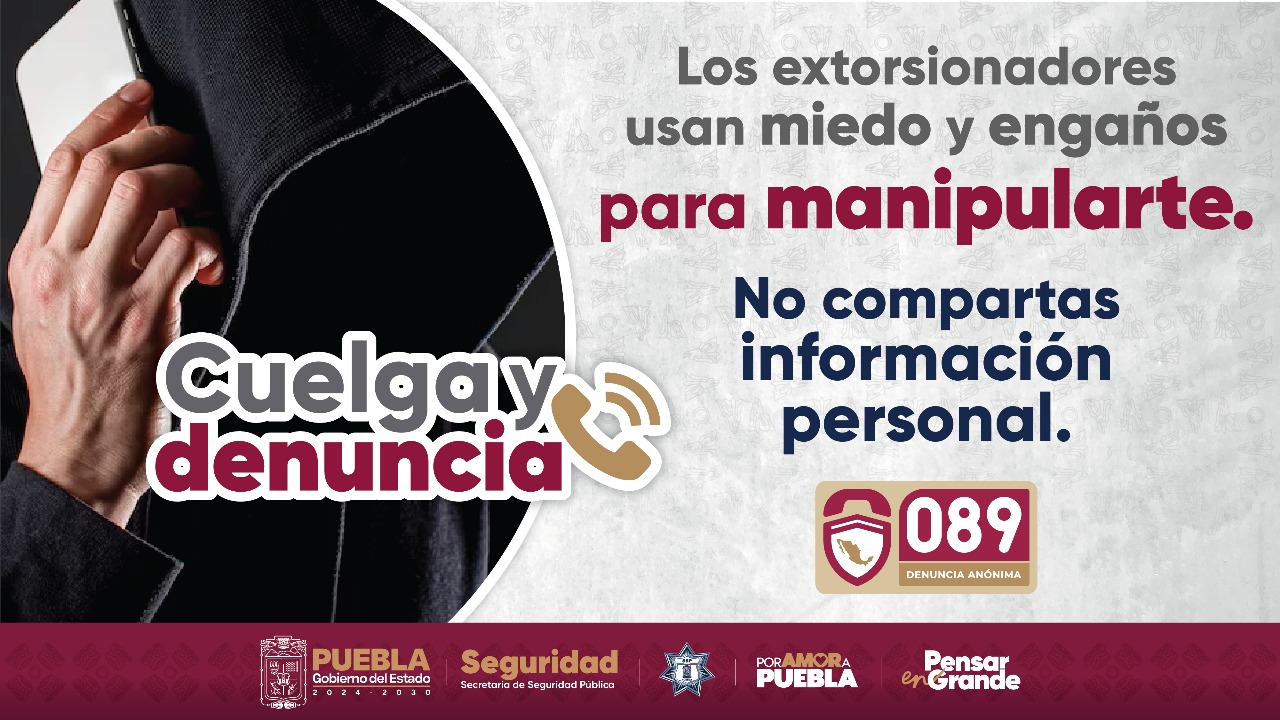Gobierno Estatal activa campaña en contra de la extorsión – El Quinto Medio